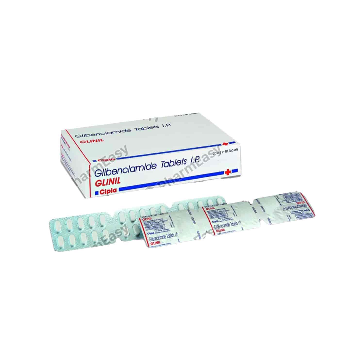 Buy Glinil 5mg Tablet Online at flat 15% off | PharmEasy