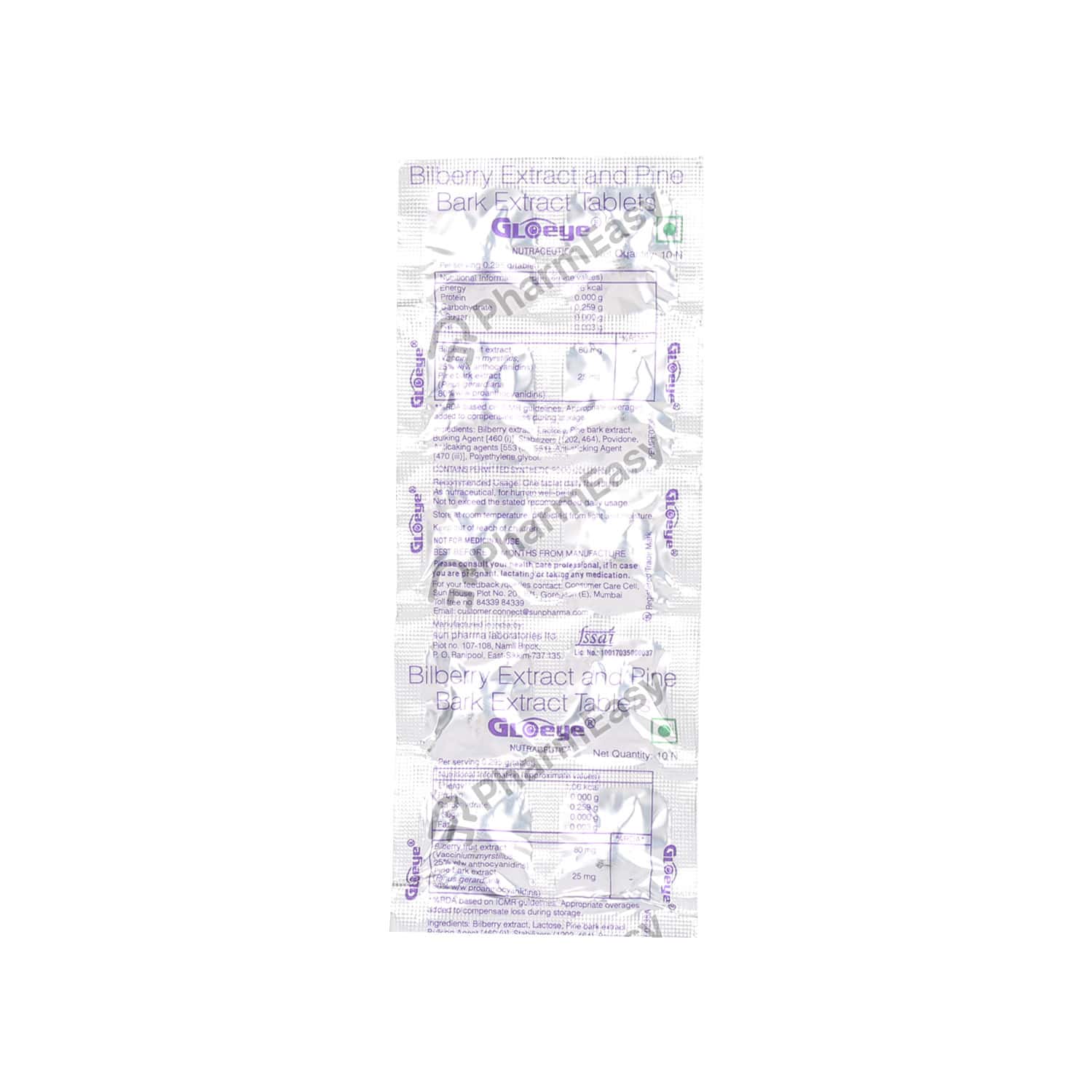 Buy Gloeye Tablet Online at Flat 18% OFF* | PharmEasy