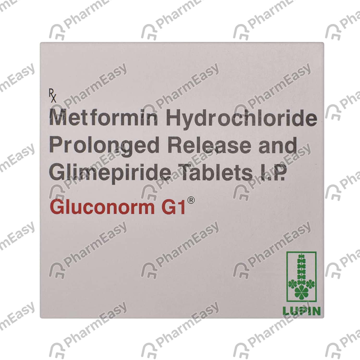 Gluconorm G 1mg Strip Of 10 Tablets: Uses, Side Effects, Price & Dosage ...