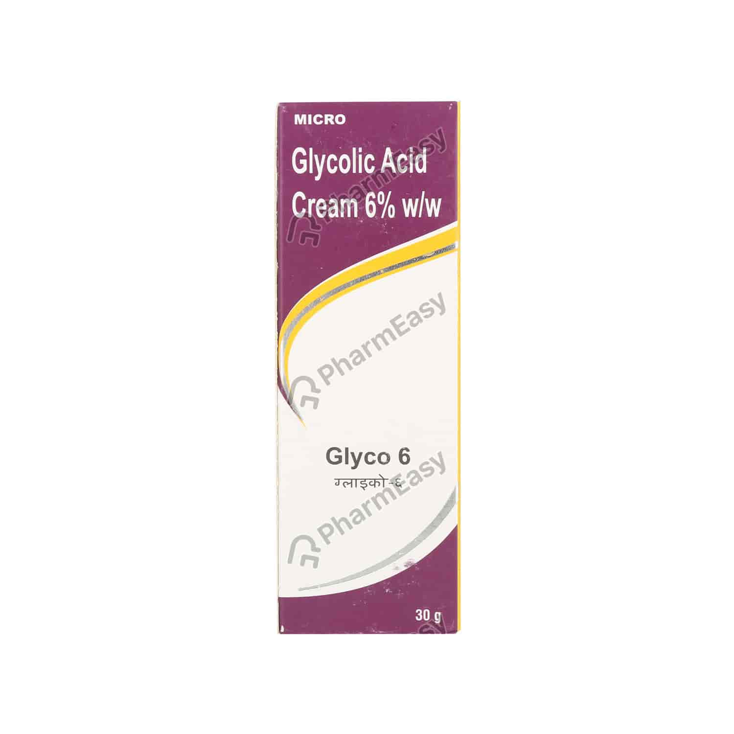 Buy Glyco 6% Cream 30gm Online at Flat 18% OFF* | PharmEasy