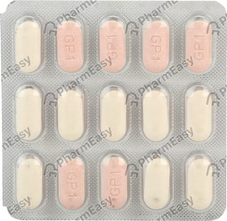 Glycomet Gp 1mg Strip Of 15 Tablets: Uses, Side Effects, Price & Dosage ...
