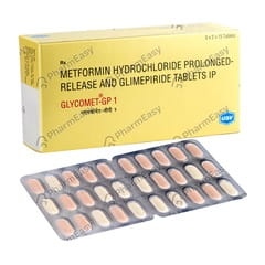 Glycomet Gp 1mg Tablet - Uses, Side Effects, Dosage, Composition ...