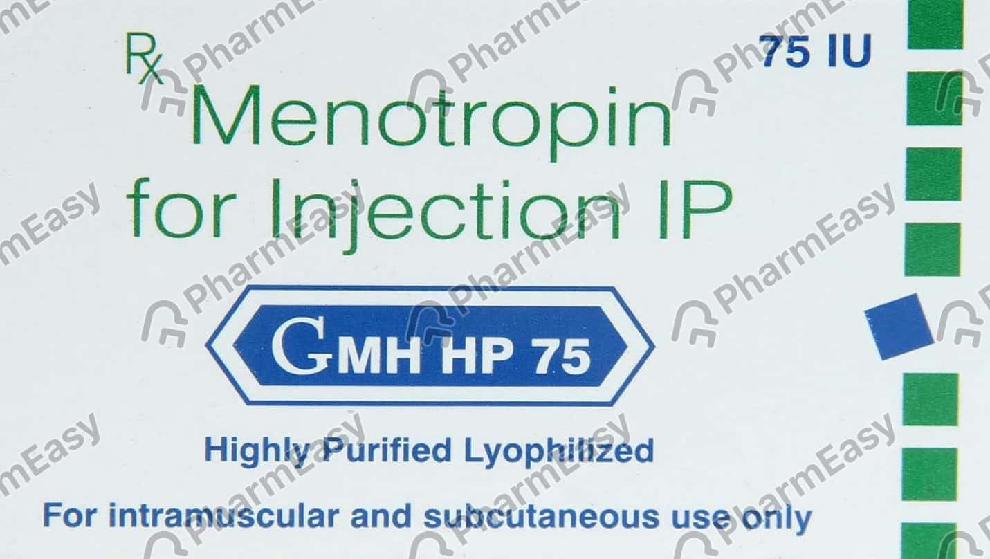 Gmh Hp 75 IU Powder For Injection (1): Uses, Side Effects, Price ...