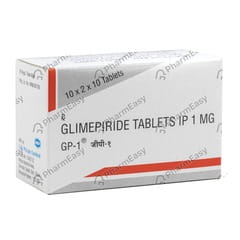 Gp 1 MG Tablet (10) - Uses, Side Effects, Dosage, Composition & Price ...