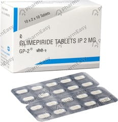 Gp 2 MG Tablet (10): Uses, Side Effects, Price & Dosage | PharmEasy