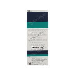 Grilinctus Syrup 100ml - Uses, Side Effects, Dosage, Composition ...