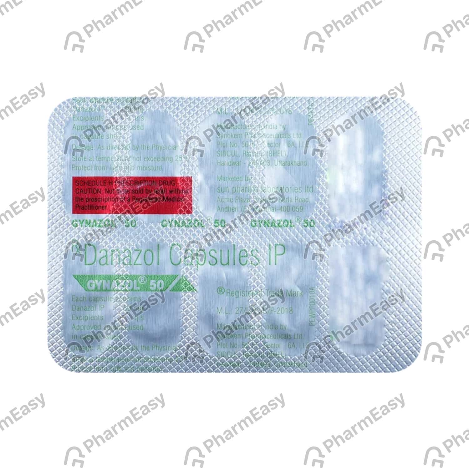 Gynazol 50 MG Capsule (10): Uses, Side Effects, Price & Dosage | PharmEasy