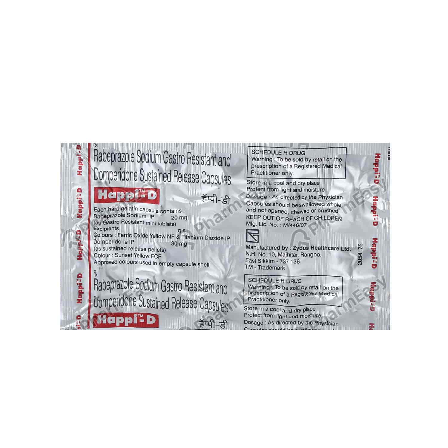 Happi D Cap 10'S - Uses, Side Effects, Dosage, Composition & Price ...