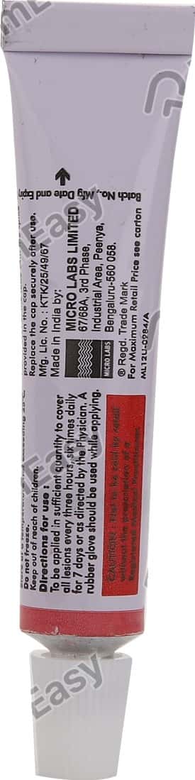 Herperax 5 %W/W Ointment (5): Uses, Side Effects, Price & Dosage ...