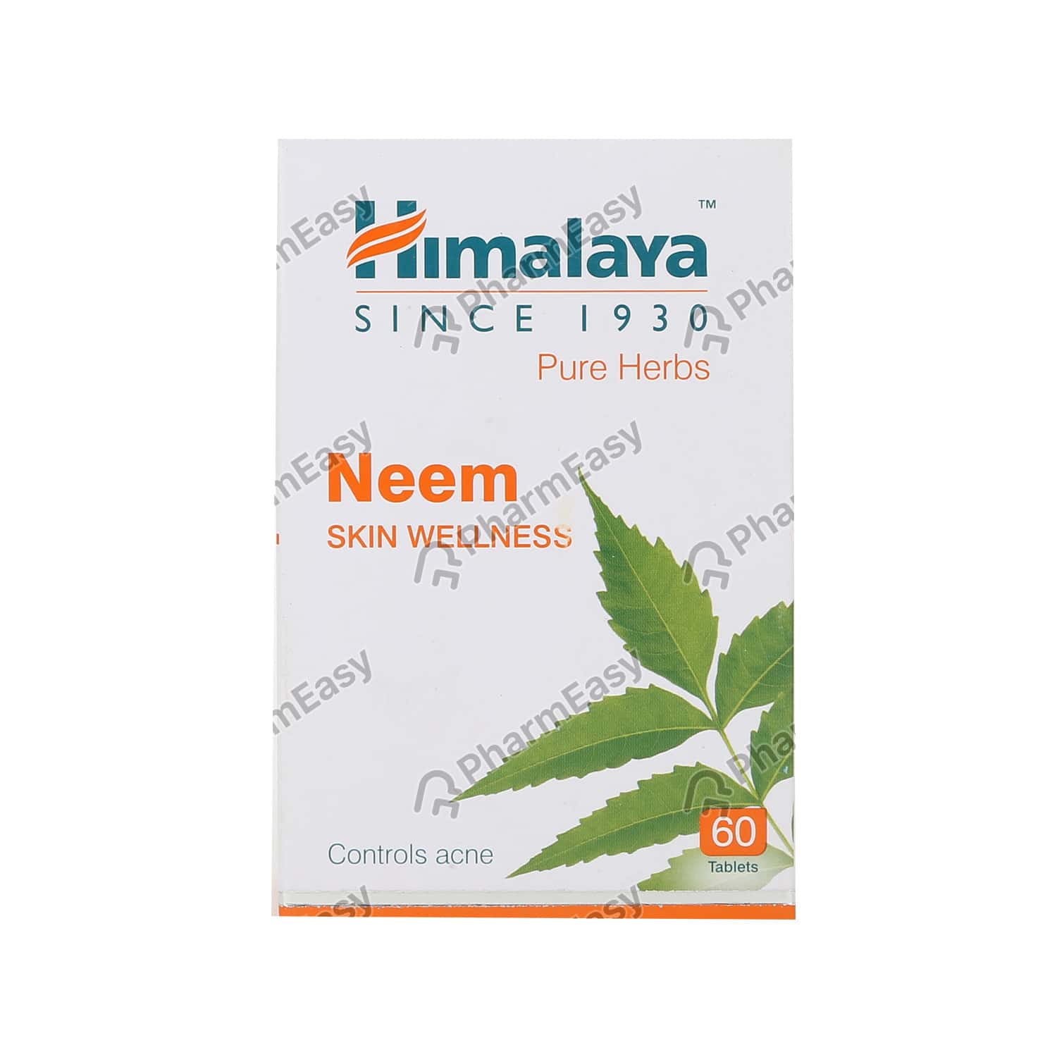 Buy HIMALAYA WELLNESS PURE HERBS NEEM (60 TABS) - SKIN WELLNESS Online ...