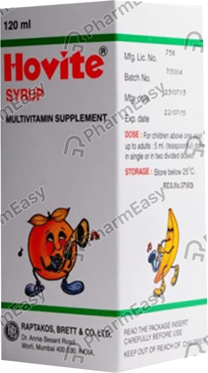 Buy Hovite Syrup 120ml Online at Flat 15% OFF | PharmEasy