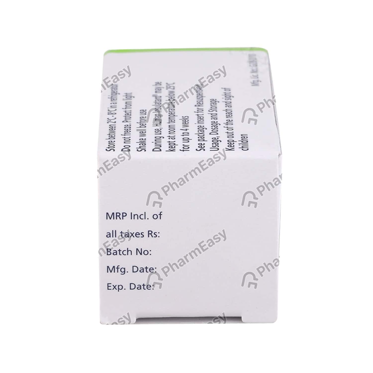 Human Insulatard 40 IU/ML Suspension For Injection (10) - Uses, Side Effects, Dosage ...