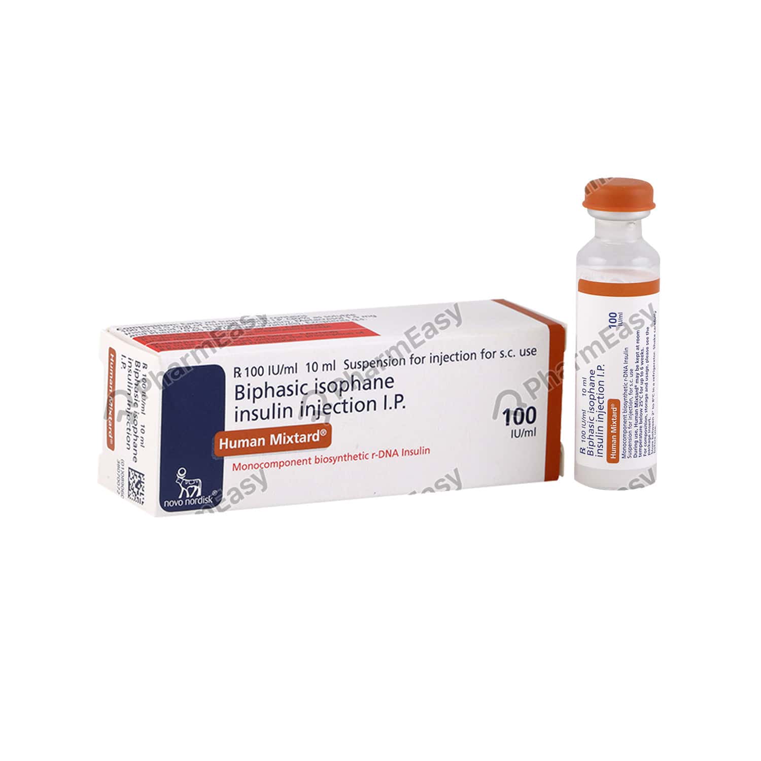 Mixtard Human 30 % Suspension For Injection (10) - Uses, Side Effects ...