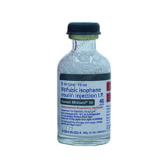Human Mixtard 50/50 40iu Injection 10ml - Uses, Side Effects, Dosage ...