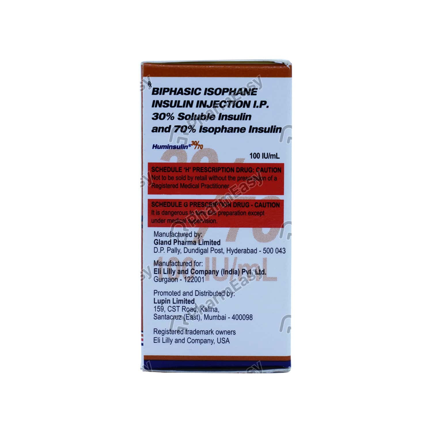 Huminsulin 30 % Injection (10) - Uses, Side Effects, Dosage, Composition & Price | PharmEasy