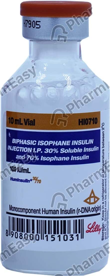 Huminsulin 100 IU/ML Suspension For Injection (10): Uses, Side Effects, Price & Dosage | PharmEasy