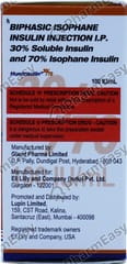 Huminsulin 100 IU/ML Injection (10): Uses, Side Effects, Price & Dosage ...