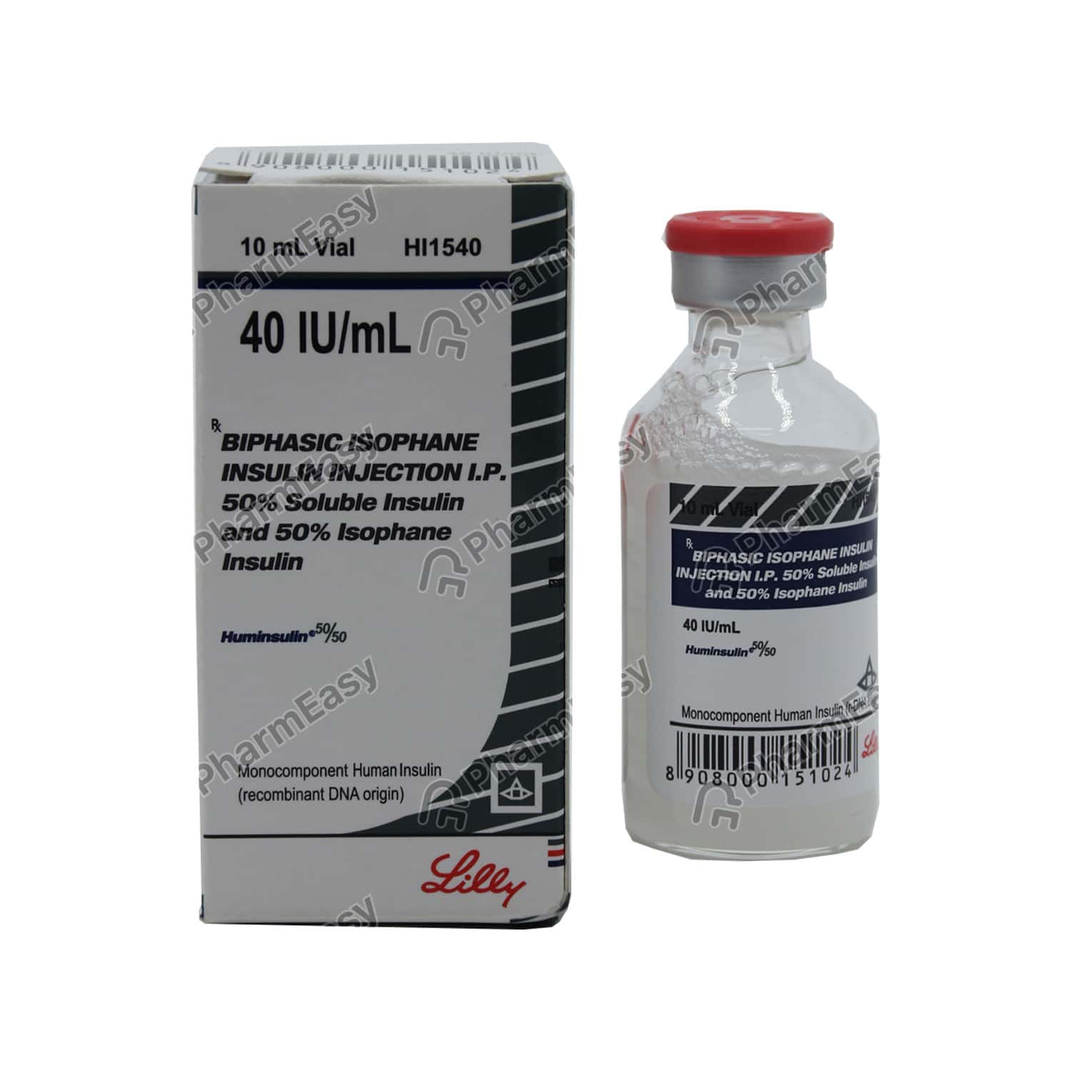 Huminsulin 50/50 40iu Injection 10ml - Uses, Side Effects, Dosage ...