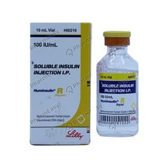 Huminsulin R 100 IU/ML Solution For Injection (10) - Uses, Side Effects, Dosage, Composition ...
