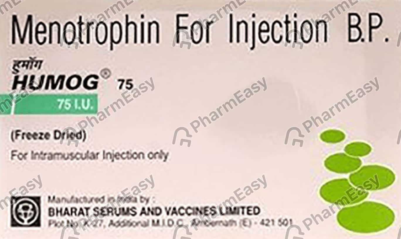 Humog 75iu Powder For Injection: Uses, Side-effects, Price, Dosage ...