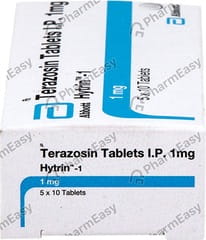 Hytrin 1 MG Tablet (10): Uses, Side Effects, Price & Dosage | PharmEasy