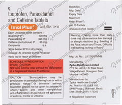 Imol Plus Tablet: Uses, Side-effects, Price, Dosage & More Info - PharmEasy