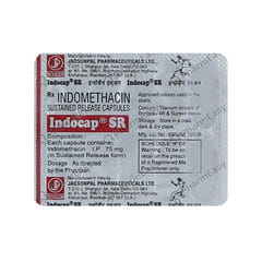 Indocap Sr 75 MG Capsule (10) - Uses, Side Effects, Dosage, Composition ...