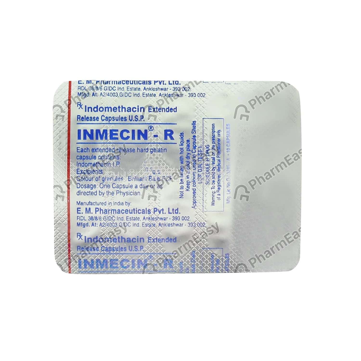 Buy Inmecin 75 MG Capsule (10) Online at Flat 18% OFF* | PharmEasy