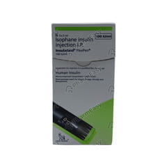 Insulatard Flexpen 100 IU Suspension For Injection (3) - Uses, Side Effects, Dosage, Composition ...