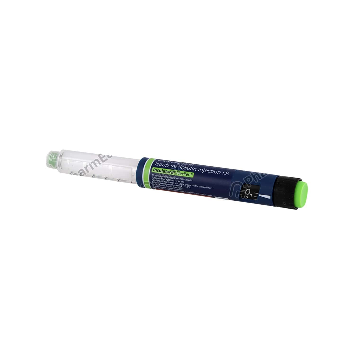 Insulatard Flexpen 100 IU/ML Suspension For Injection (3) - Uses, Side ...
