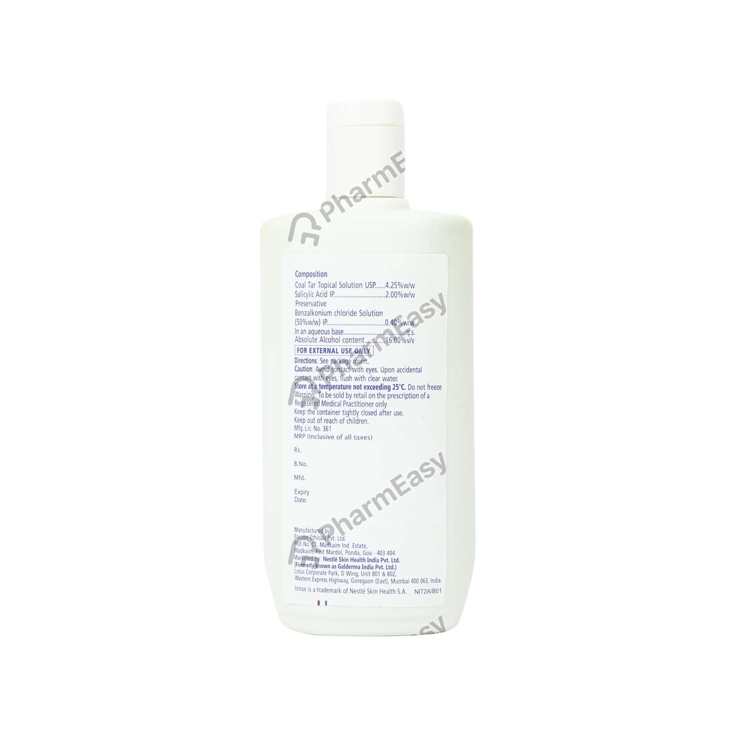 Buy Ionax T Solution 60ml Online at Flat 15% OFF | PharmEasy