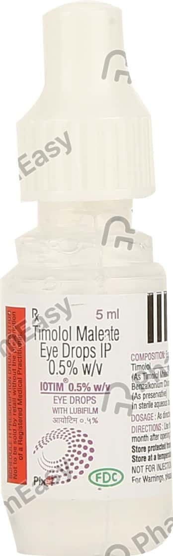Iotim 5 MG Eye Drop (5): Uses, Side Effects, Price & Dosage | PharmEasy