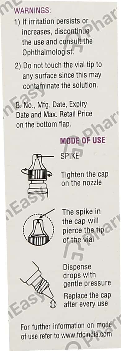 Iotim 5 MG Eye Drop (5): Uses, Side Effects, Price & Dosage | PharmEasy