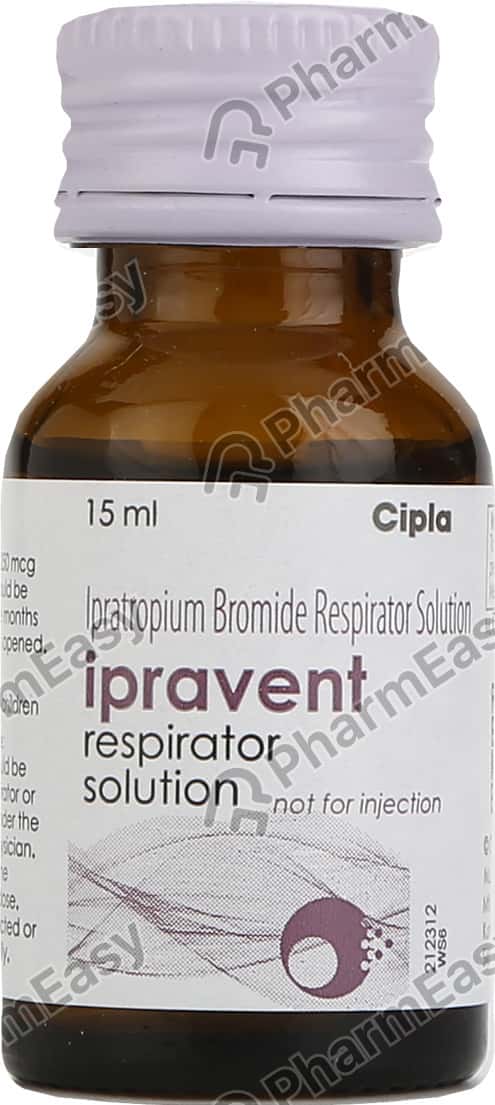 Buy Ipravent 250 MCG Respiratory Solution (15) Online at Flat 15% OFF ...