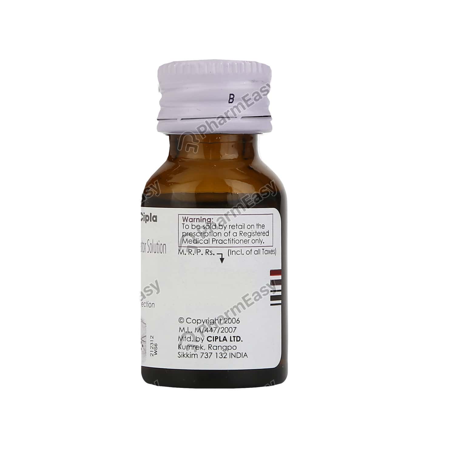 Buy Ipravent 250 MCG Respiratory Solution (15) Online at Flat 18% OFF ...
