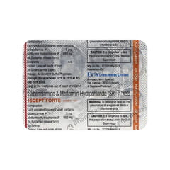 Buy Iscept Forte Tablet Online at Flat 18% OFF* | PharmEasy
