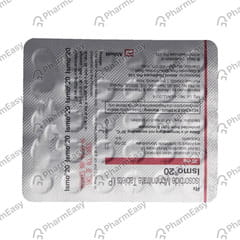 Ismo 20 MG Tablet (15): Uses, Side Effects, Price & Dosage | PharmEasy