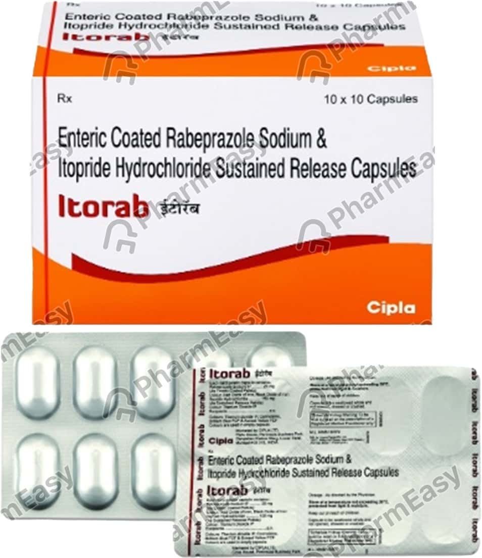 Itorab Capsule: Uses, Side Effects, Price & Dosage | PharmEasy