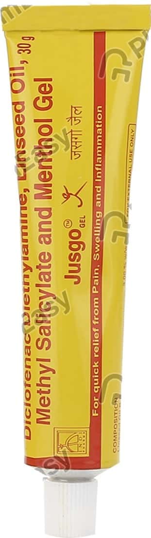 Jusgo Tube Of 30gm Gel: Uses, Side Effects, Price & Dosage | PharmEasy