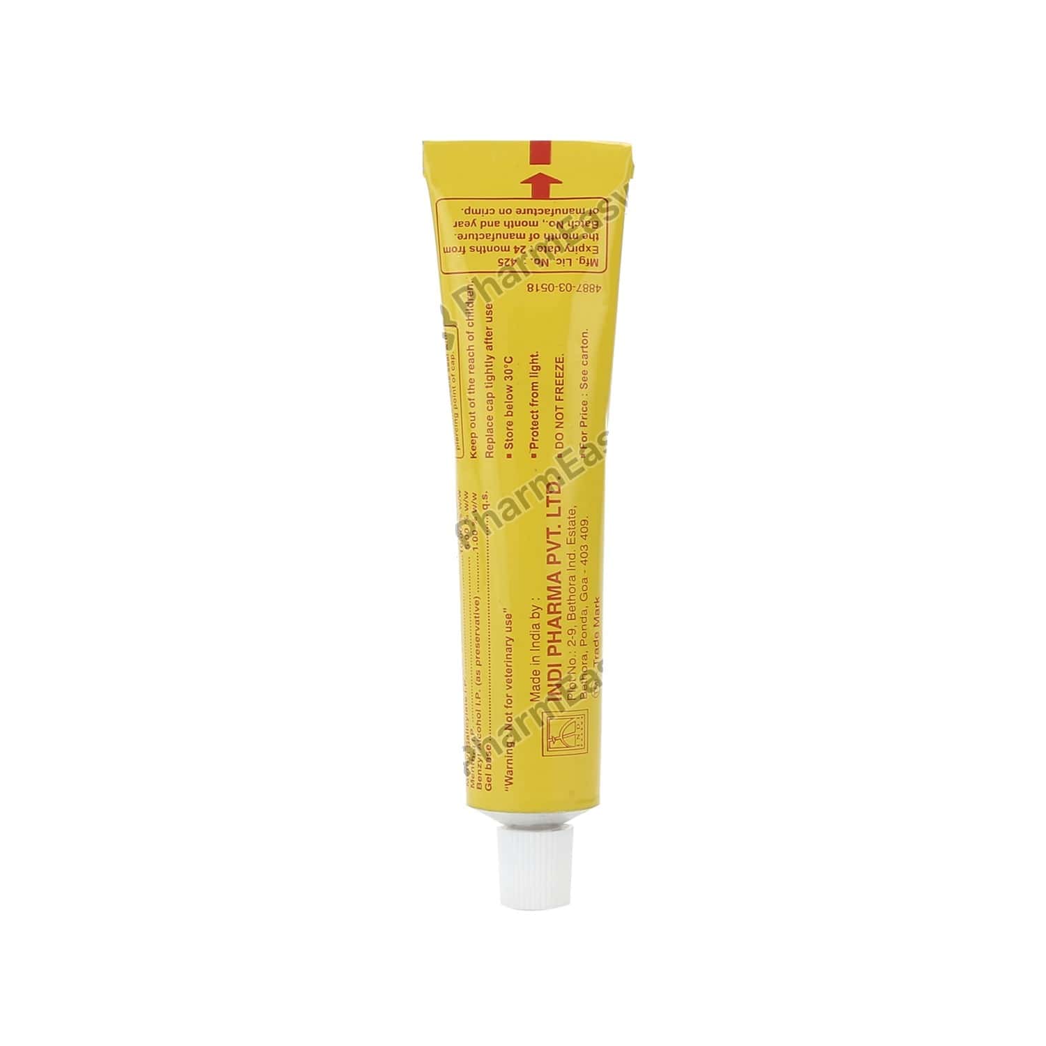 Buy Jusgo Tube Of 30gm Gel Online at Flat 18% OFF* | PharmEasy