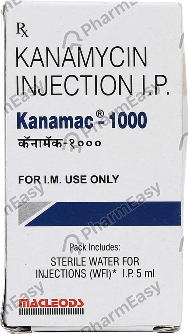 Buy Kanamac 1 G Powder For Injection (1) Online at Flat 15% OFF | PharmEasy