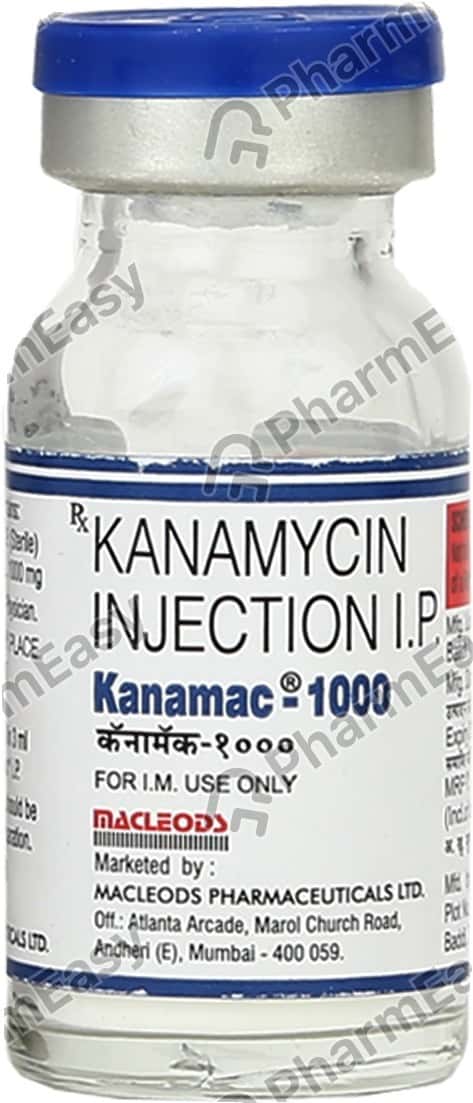 Buy Kanamac 1 G Powder For Injection (1) Online at Flat 15% OFF | PharmEasy