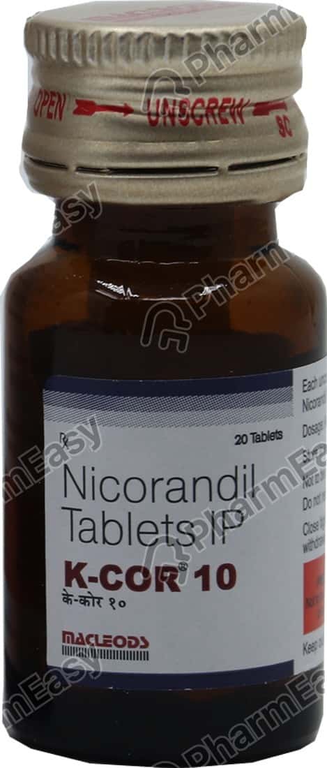 K Cor 10 MG Tablet (20): Uses, Side Effects, Price & Dosage | PharmEasy