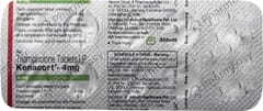 Kenacort 4 MG Tablet (10): Uses, Side Effects, Price & Dosage | PharmEasy