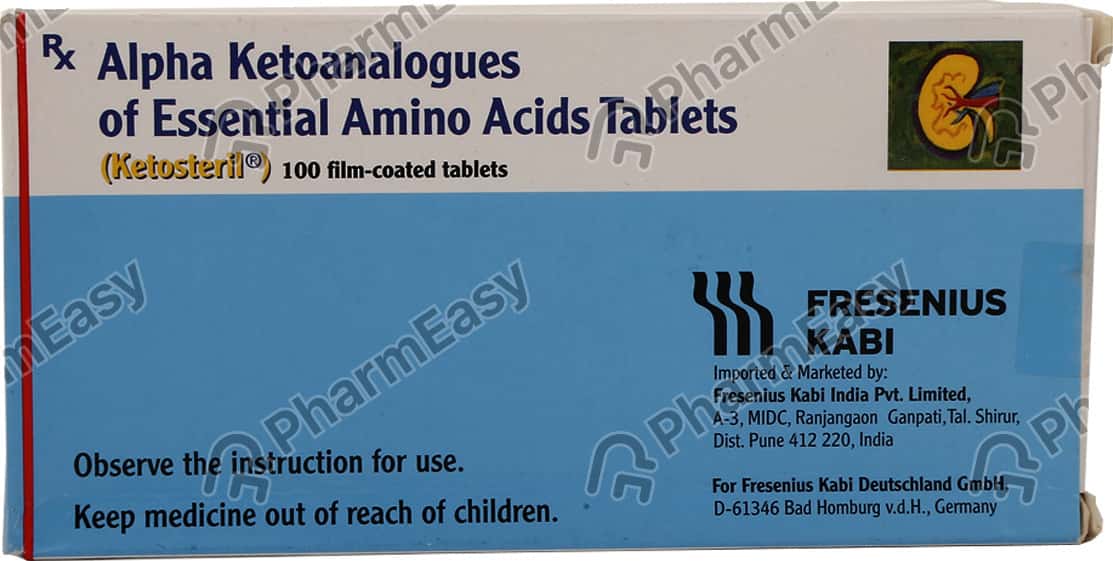 Ketosteril Tablet: Uses, Side-effects, Price, Dosage & More Info ...