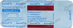 Korandil 5 MG Tablet (10): Uses, Side Effects, Price & Dosage | PharmEasy