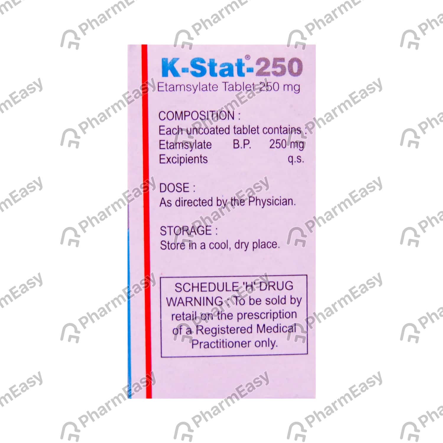 K Stat 250 MG Tablet (10): Uses, Side Effects, Price & Dosage | PharmEasy
