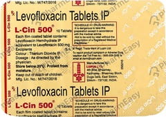 Lcin 500 Tablet: Uses, Side-effects, Price, Dosage & More Info - PharmEasy