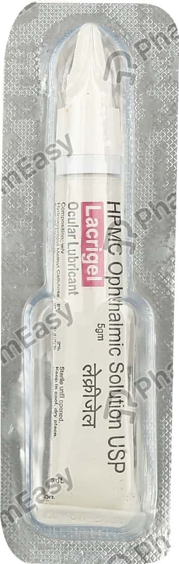 Lacrigel 2 % Ophthalmic Solution (5): Uses, Side Effects, Price ...