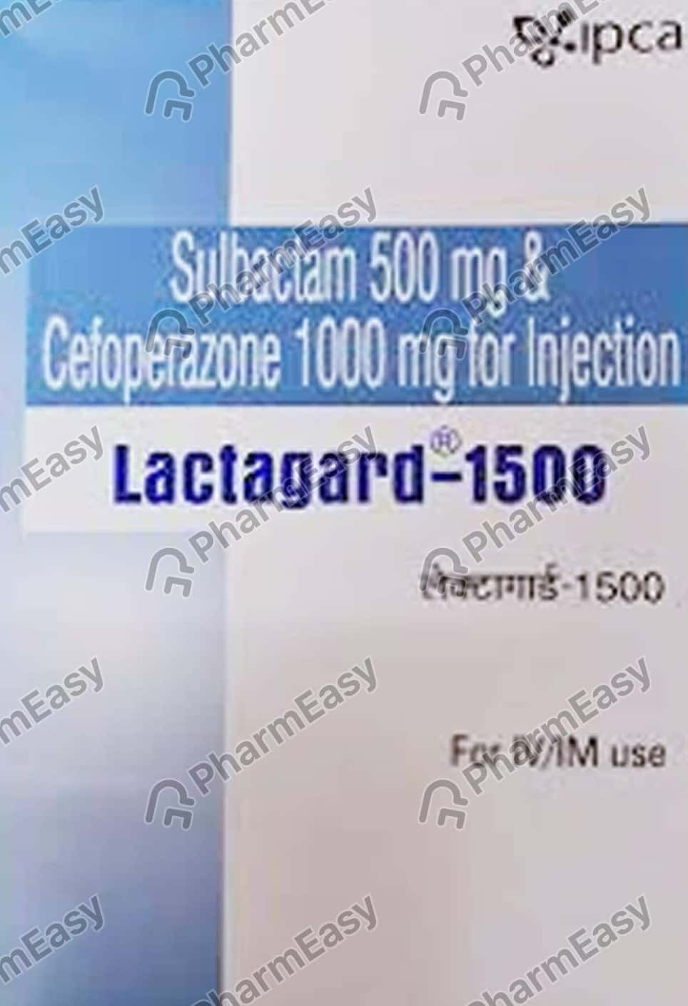 Lactagard 1.5gm Dry Vial Of 1 Powder For Injection: Uses, Side Effects ...